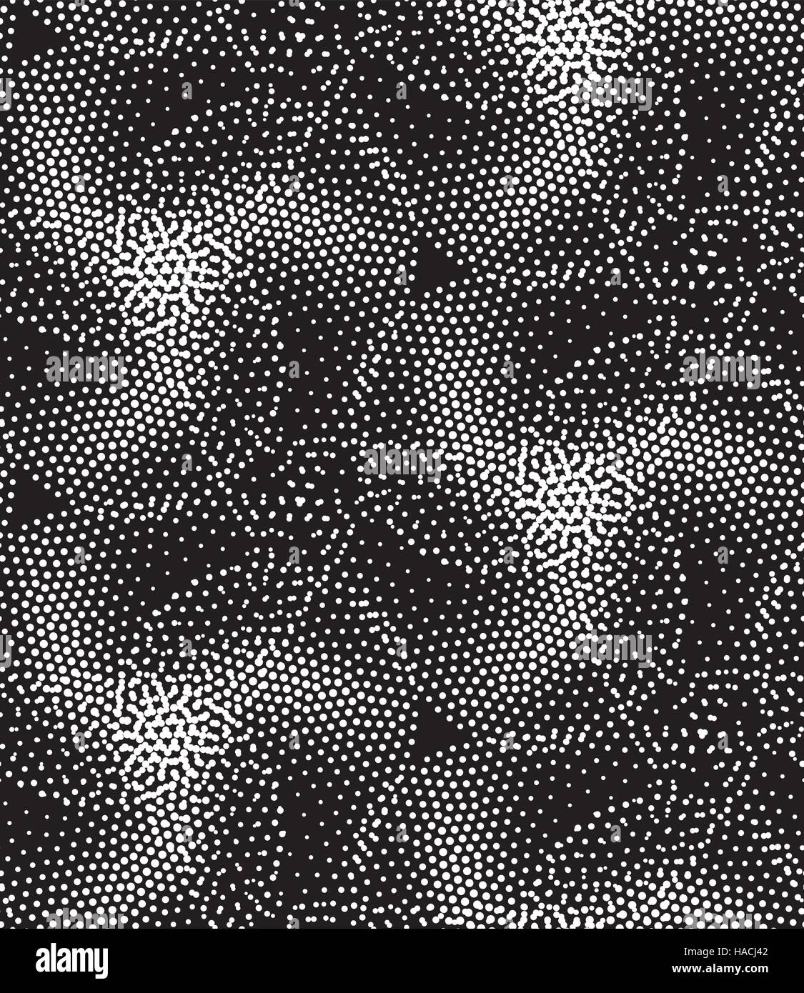 Vector geometric seamless pattern. Repeating abstract dots Stock Vector ...