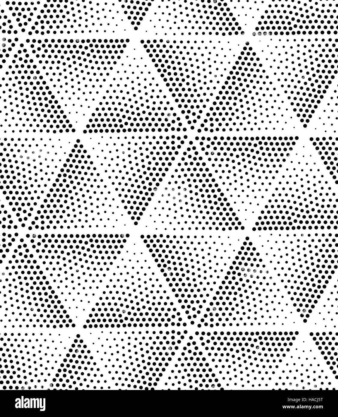 Vector geometric seamless pattern. Repeating abstract dots Stock Vector ...