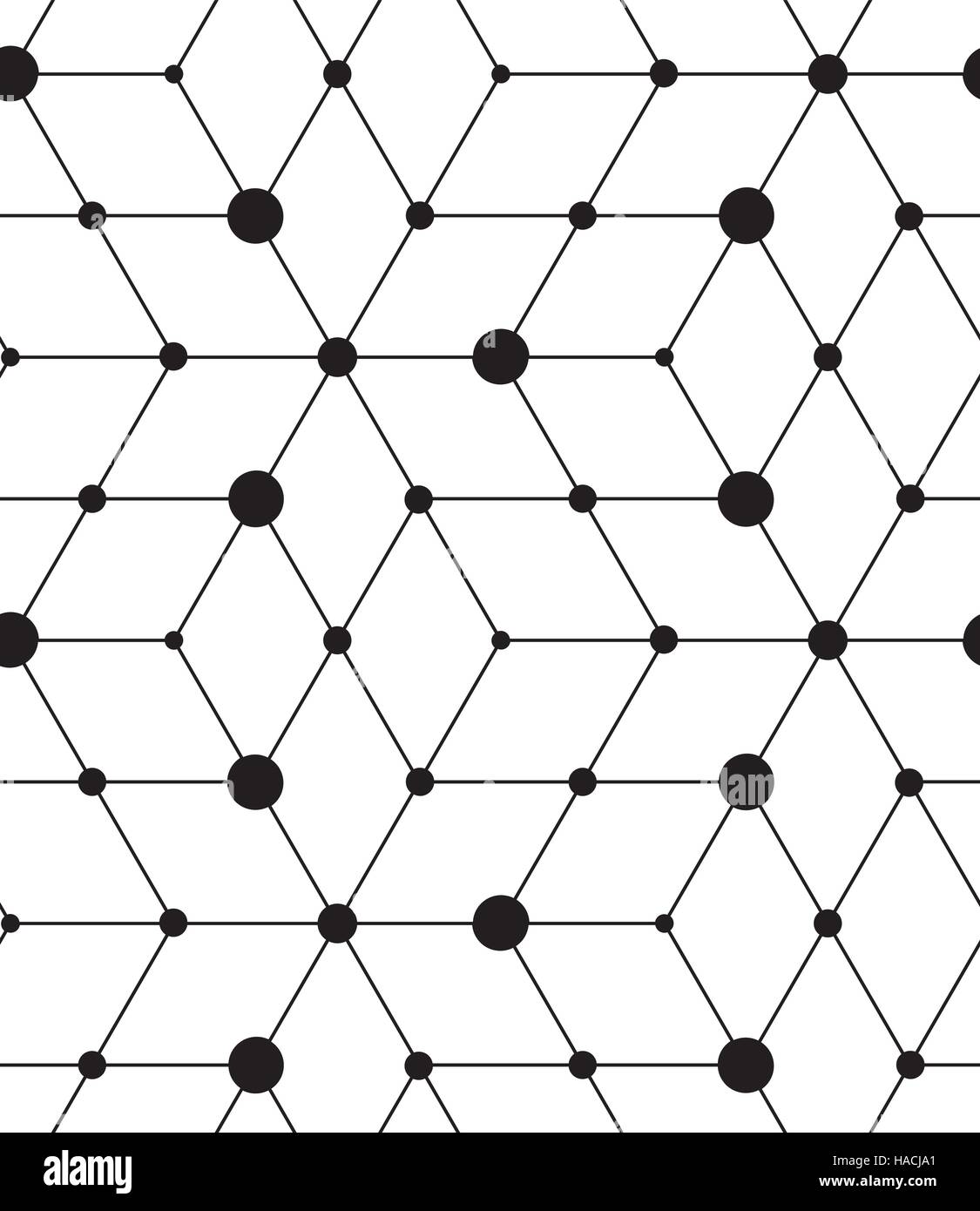 Vector seamless pattern. Modern line geometric background Stock Vector ...