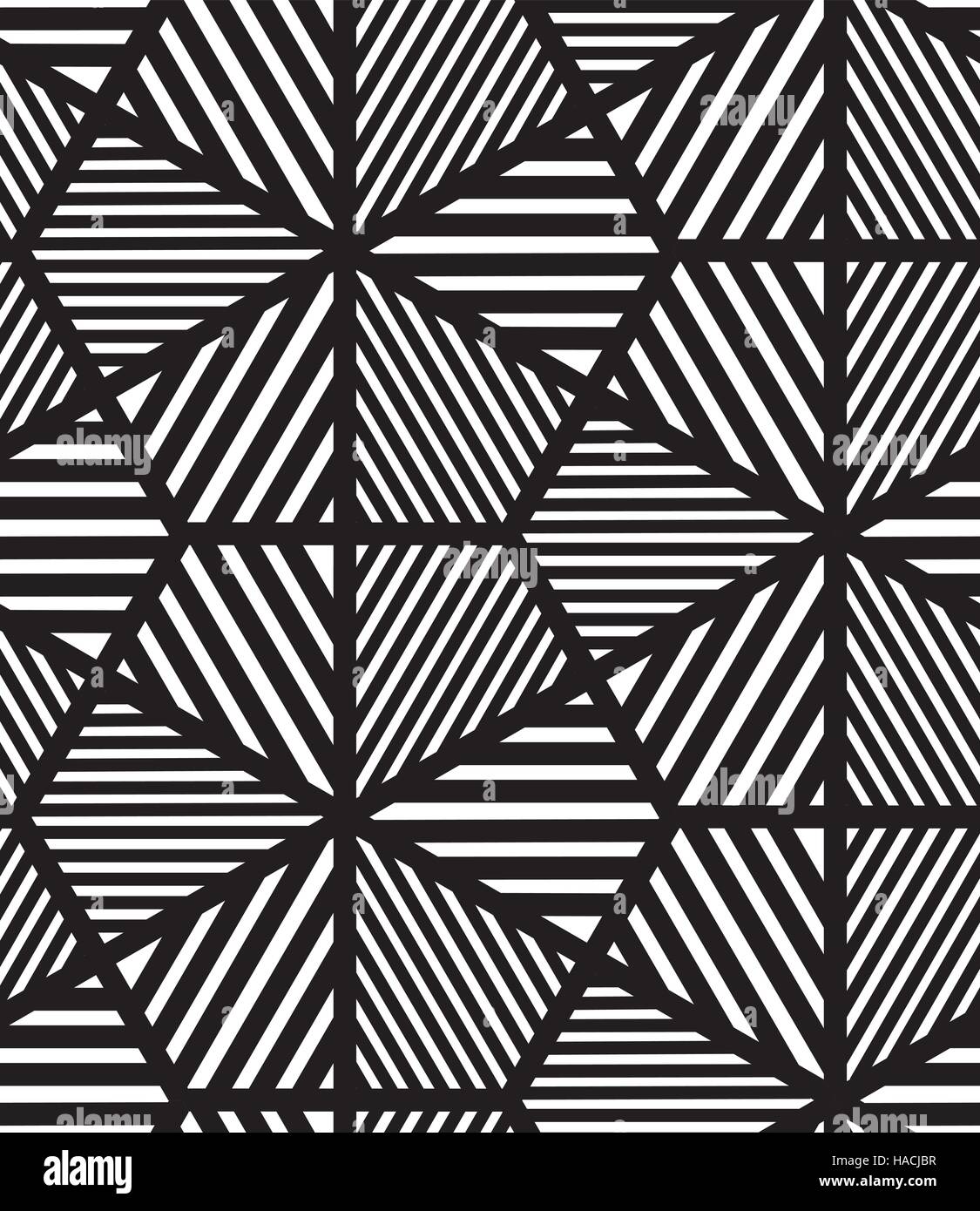 Vector seamless pattern. Modern stylish line, hexagon geometric Stock ...