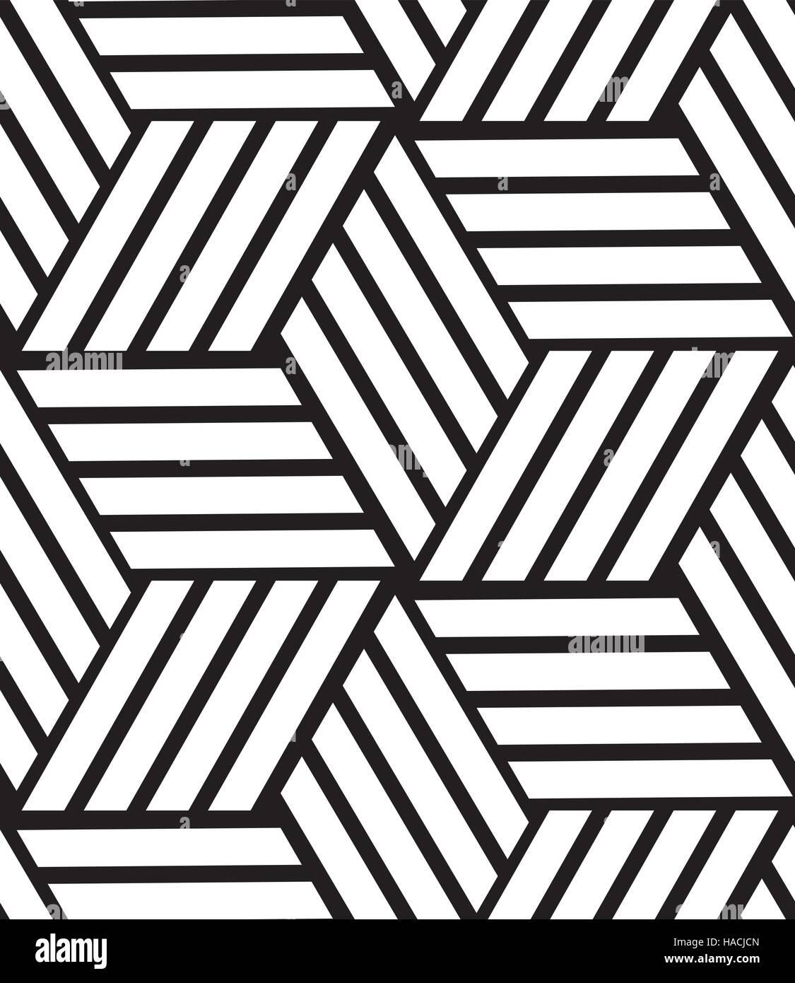 Vector seamless pattern. Modern stylish line, hexagon geometric Stock ...