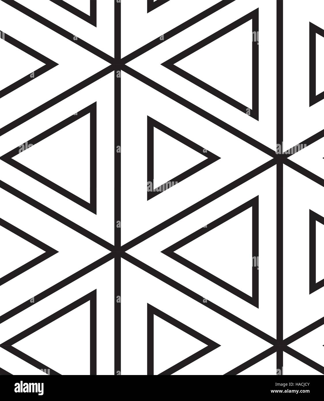 Vector seamless pattern. Modern linear geometric texture Stock Vector ...