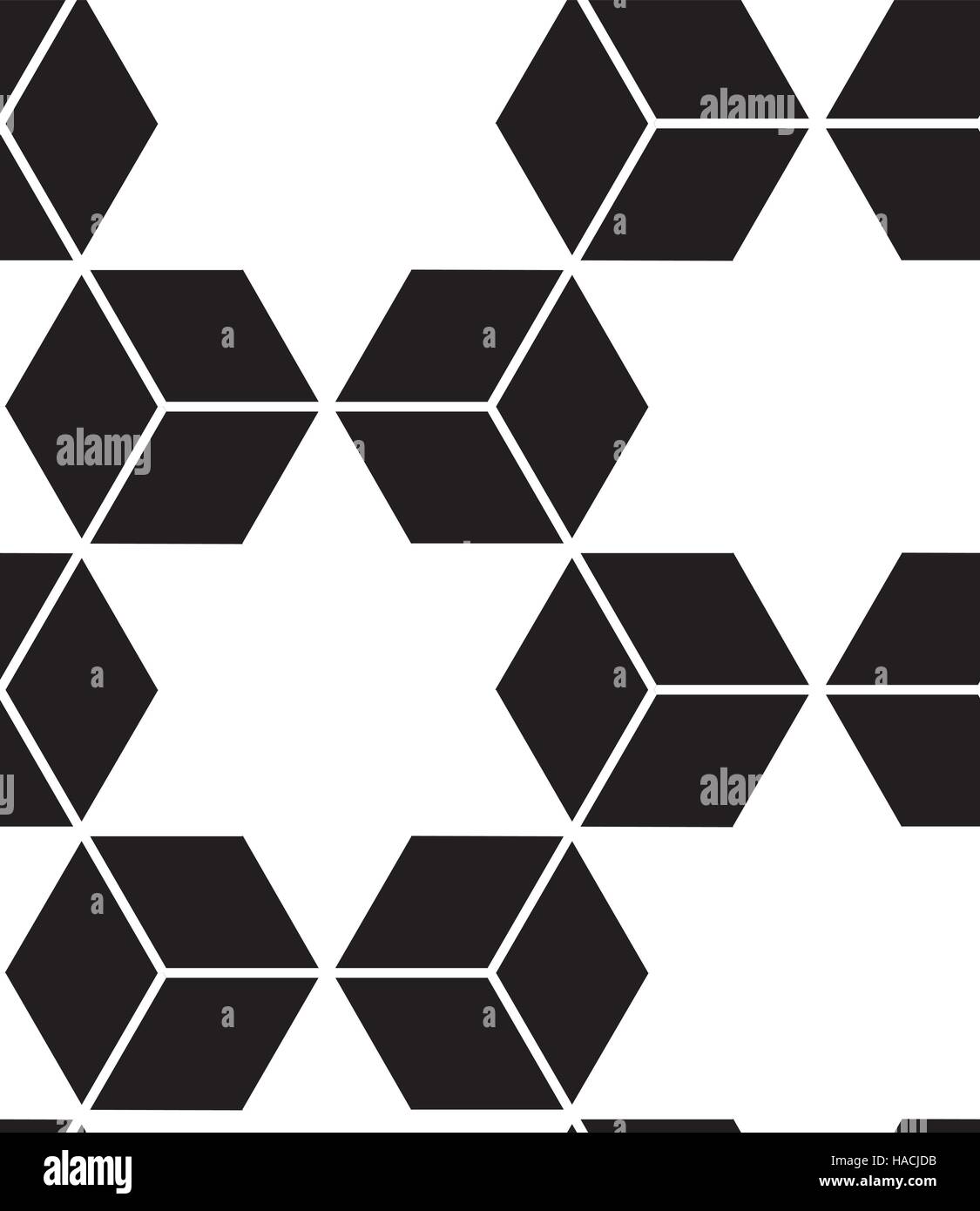 Vector seamless pattern. Modern stylish line, hexagon geometric Stock ...