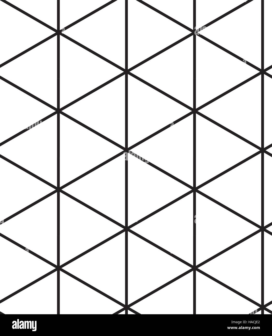 Vector seamless pattern. Modern linear geometric texture Stock Vector ...