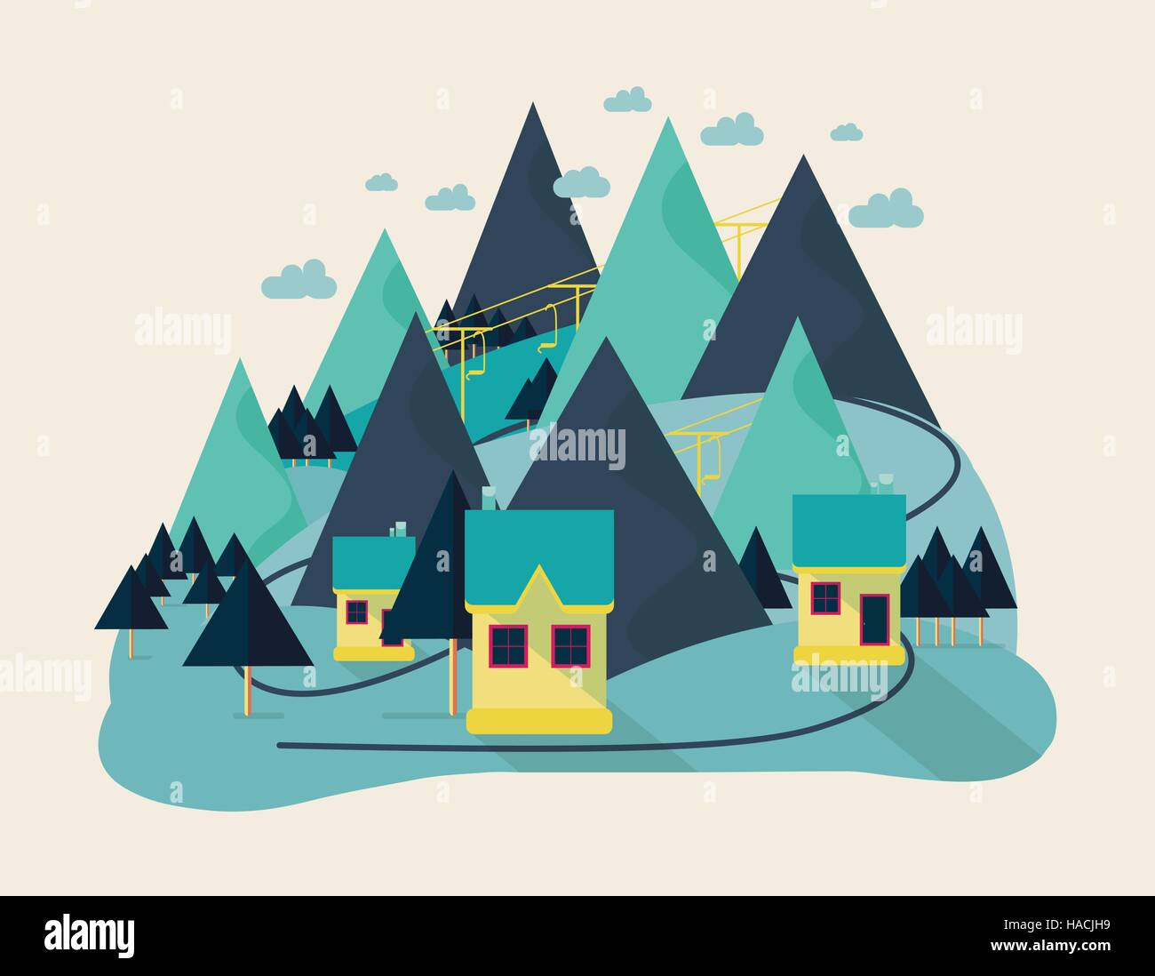 Evergreen plantation house Stock Vector Images - Alamy