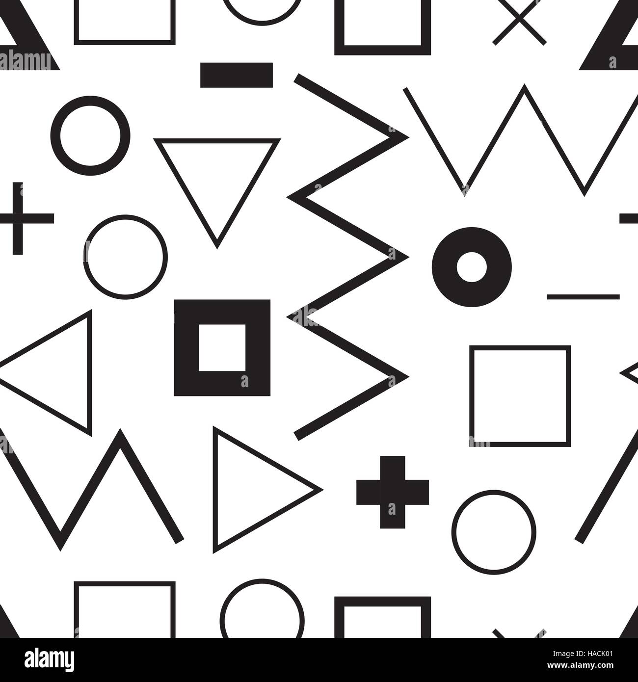 Universal vector lineal geometric seamless pattern in minimalist Stock ...