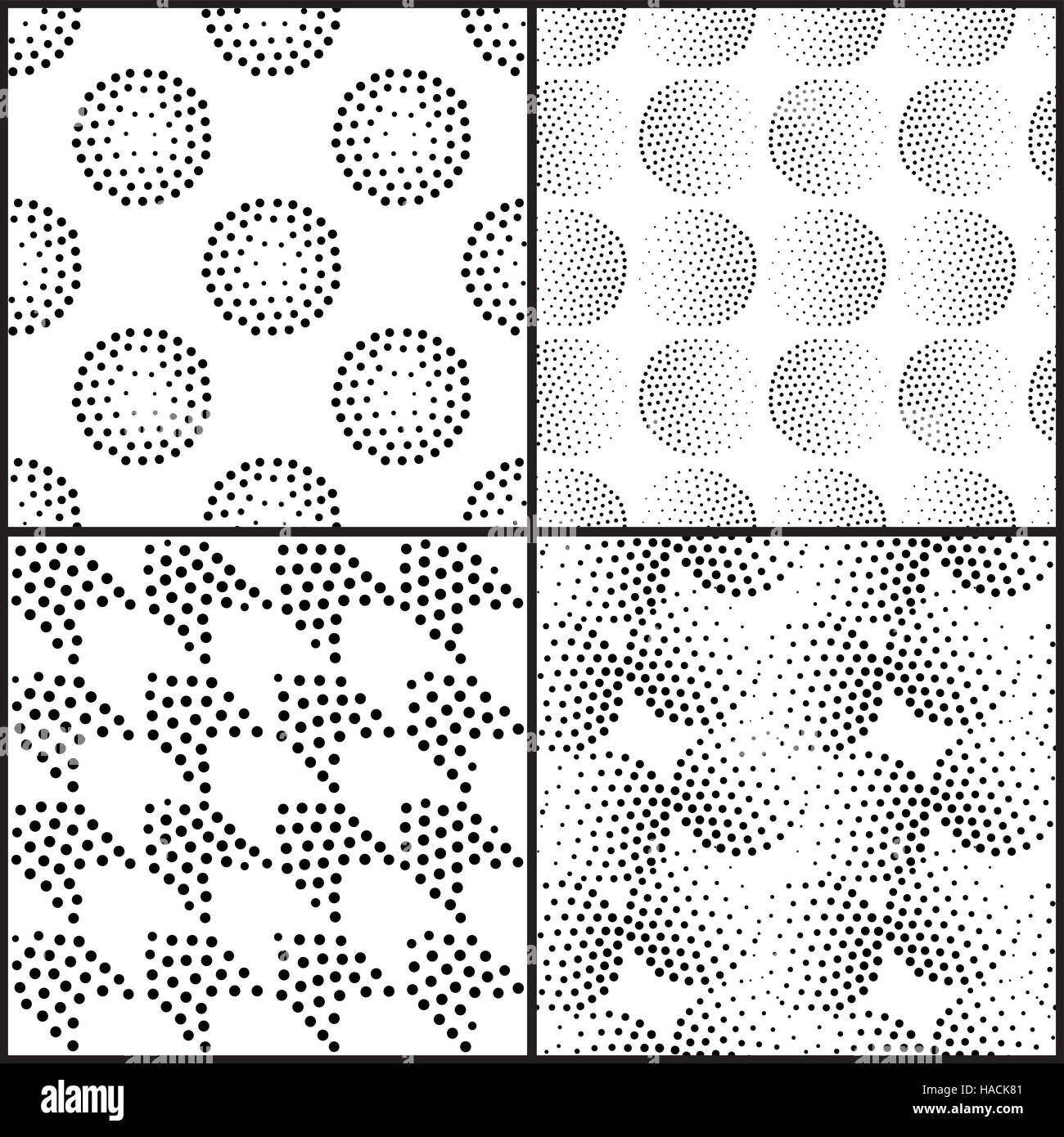 Vector abstract geometric seamless pattern. Repeating gradation Stock ...