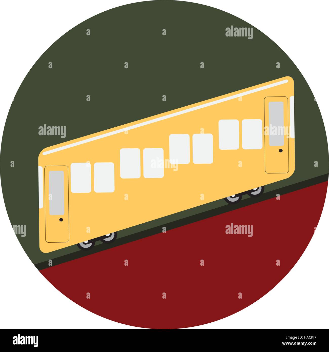 Funicular railway view Stock Vector Images - Alamy