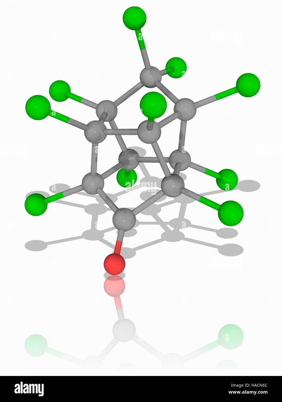 Chlordecone molecular hi-res stock photography and images - Alamy