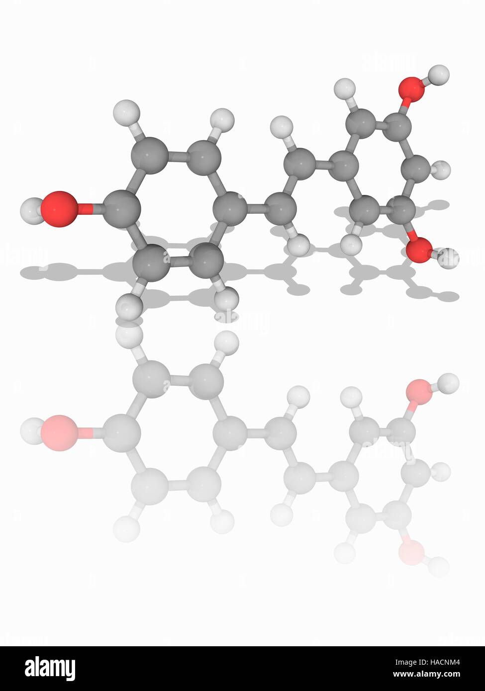 Resveratrol molecular Cut Out Stock Images & Pictures - Alamy