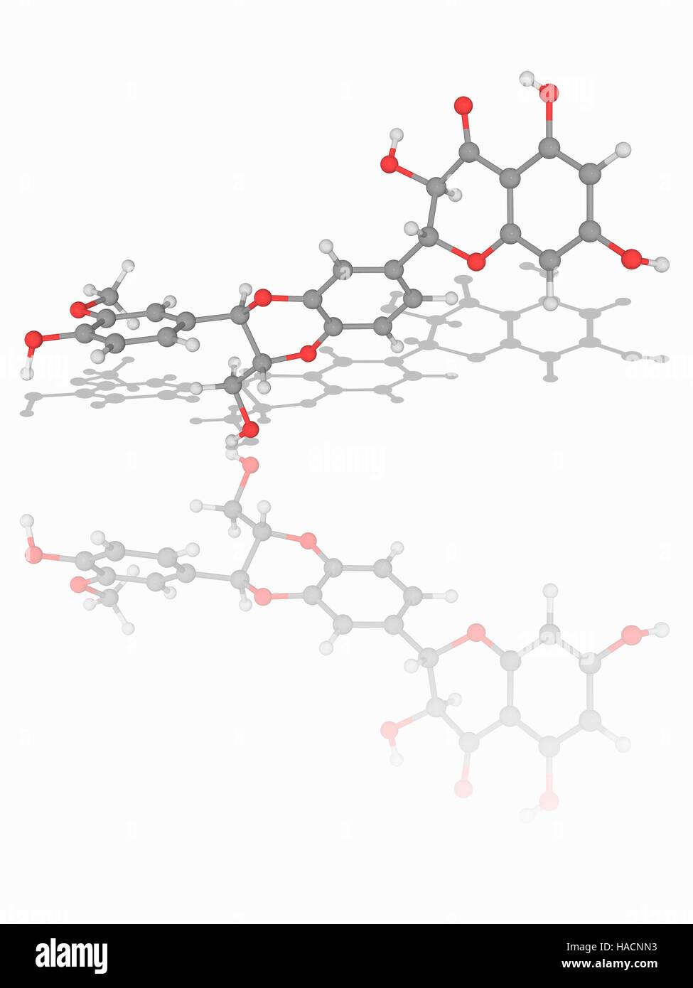 Silibinin molecular hi-res stock photography and images - Alamy