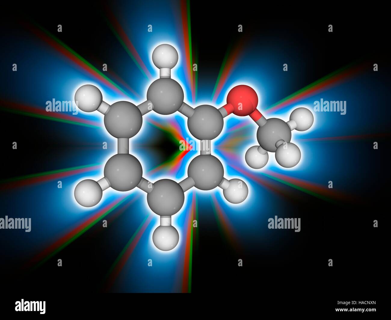 Anisole chemical molecule hi-res stock photography and images - Alamy