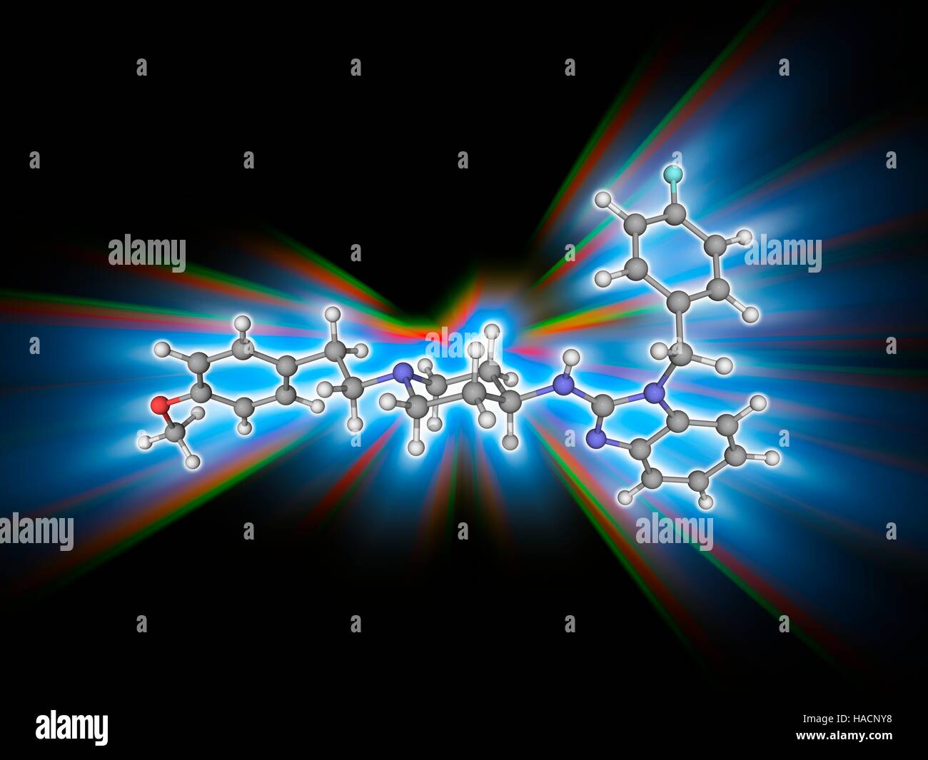 Astemizole molecular hi-res stock photography and images - Alamy