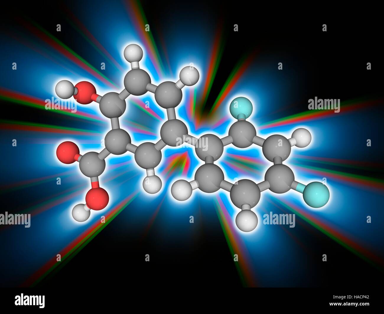 Diflunisal molecular hi-res stock photography and images - Alamy