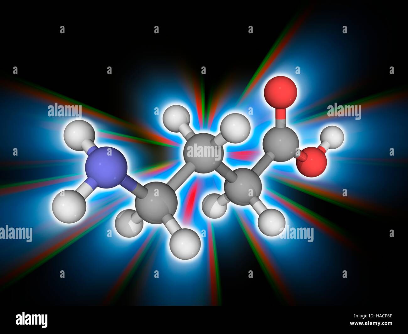 Gamma aminobutyric acid gaba molecule hi-res stock photography and ...