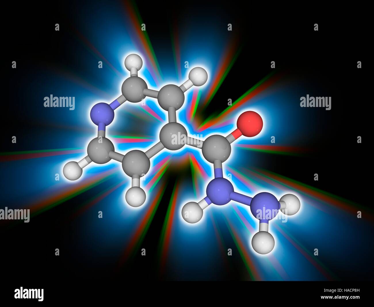 Isoniazid molecular hi-res stock photography and images - Alamy