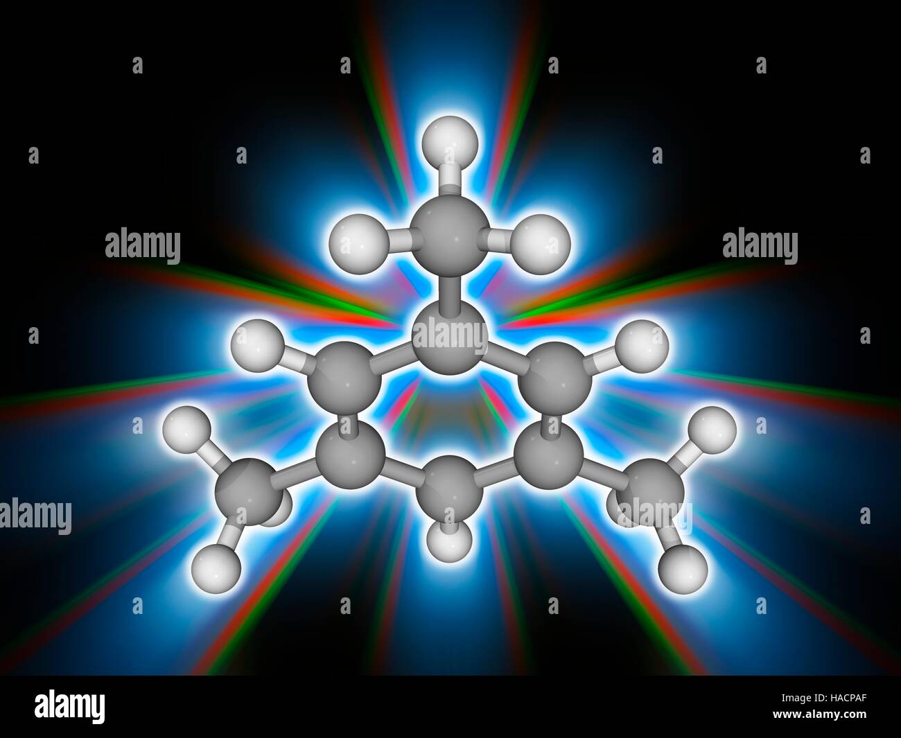 Mesitylene molecular hi-res stock photography and images - Alamy