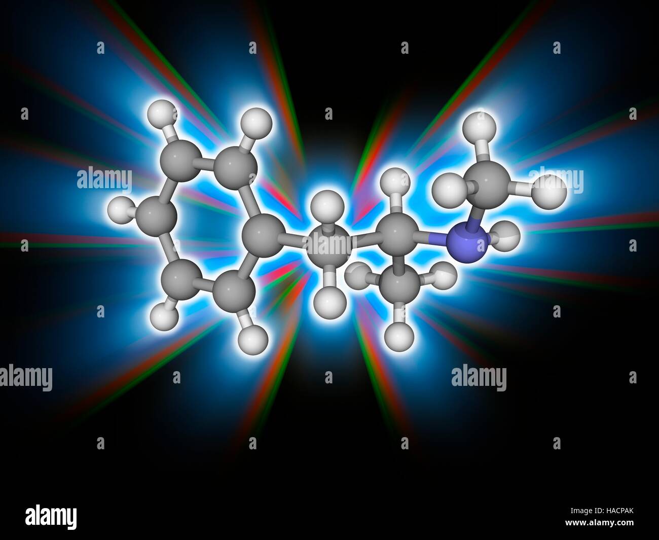 Methamphetamine drug molecule hi-res stock photography and images - Alamy