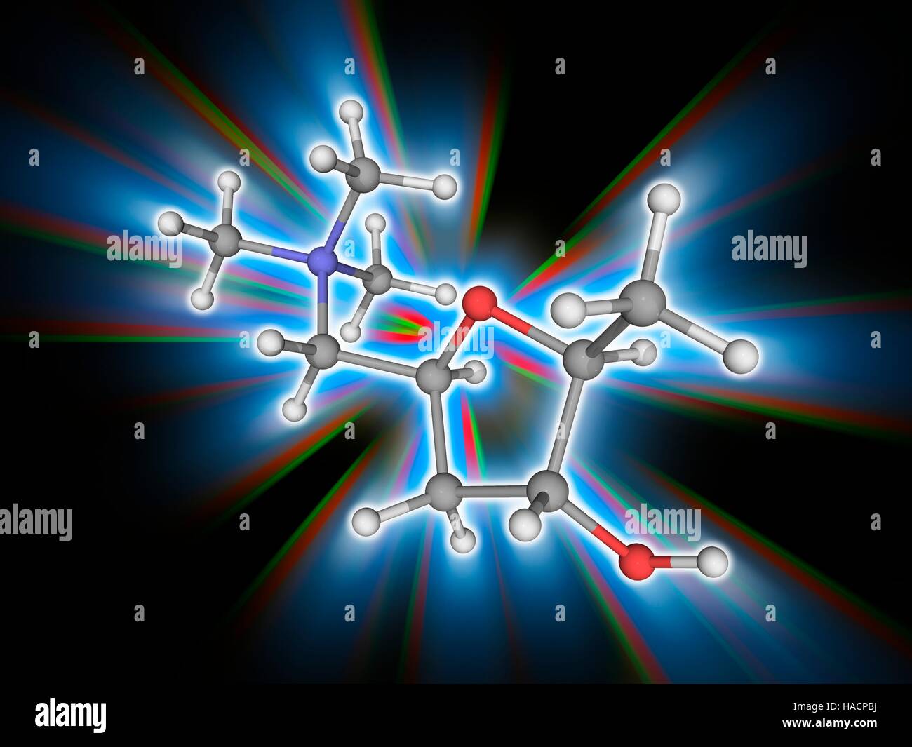 Muscarine molecular hi-res stock photography and images - Alamy