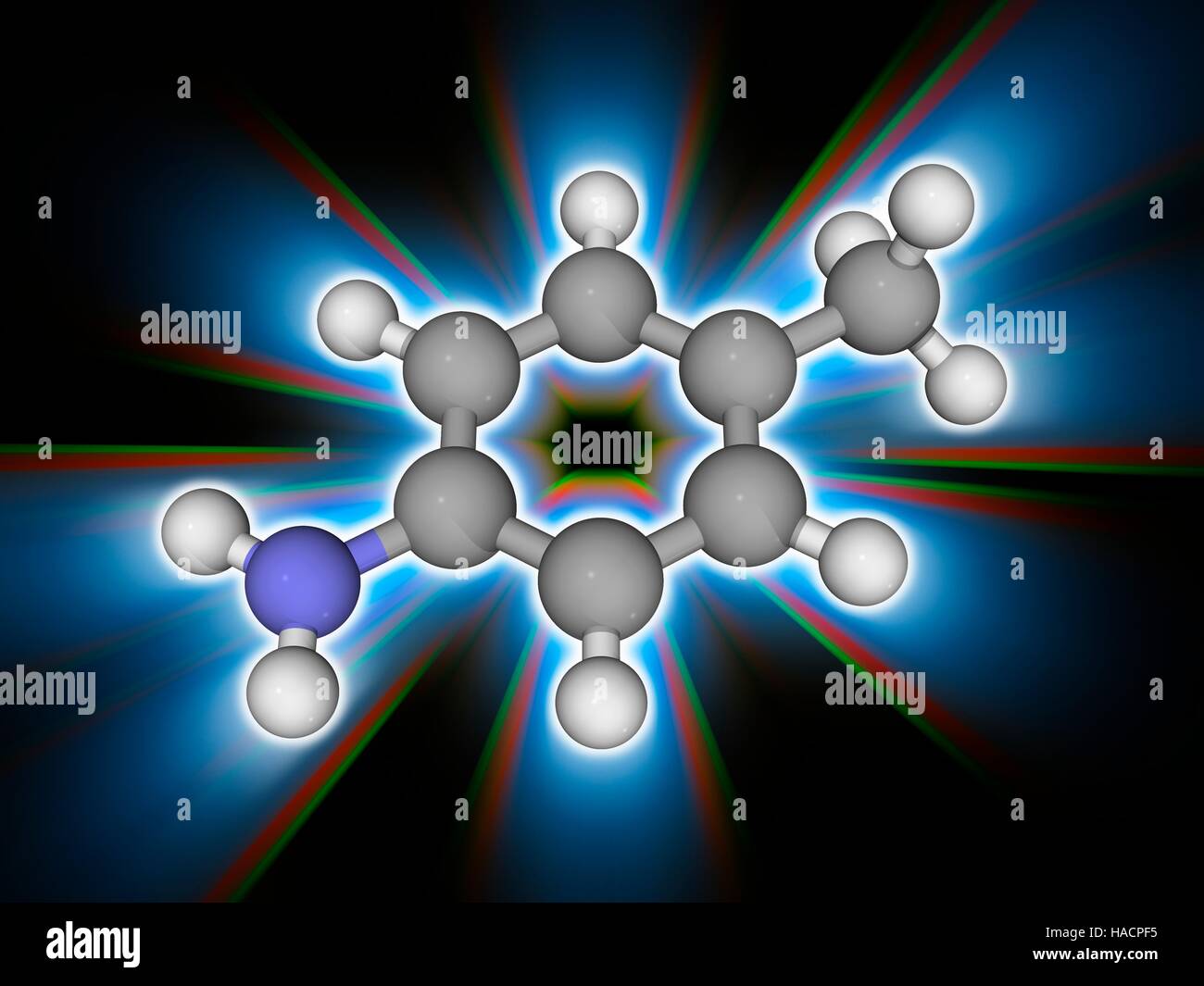 Para toluidine molecular hi-res stock photography and images - Alamy