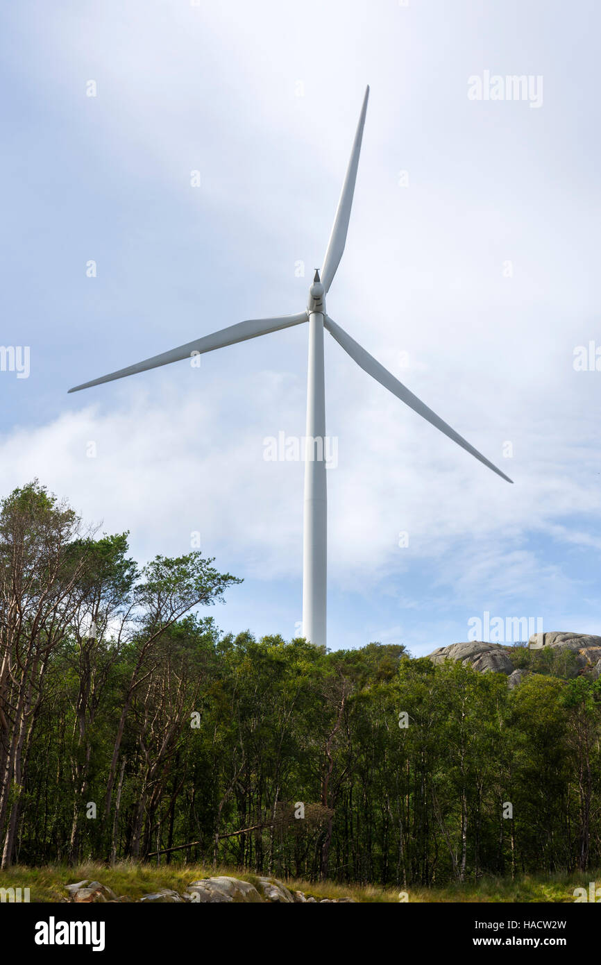 wind turbines in southern Norway Stock Photo - Alamy