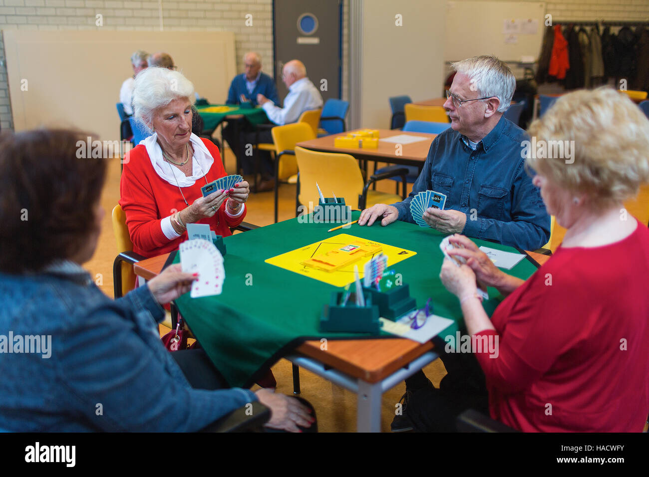 activities at a community centre in the Netherlands Stock Photo - Alamy