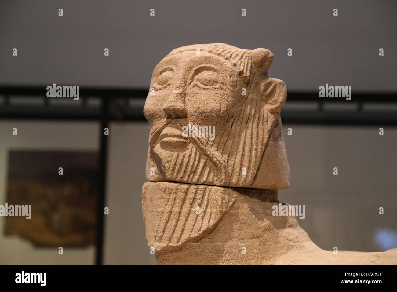 Biche of Balazote. Hybrid man/animal. Limestone. Iberian culture. 6th ...