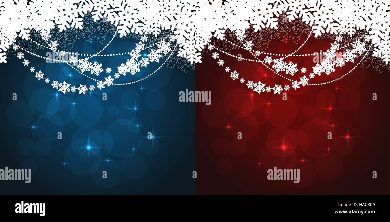 Red blue christmas cards hi-res stock photography and images - Alamy