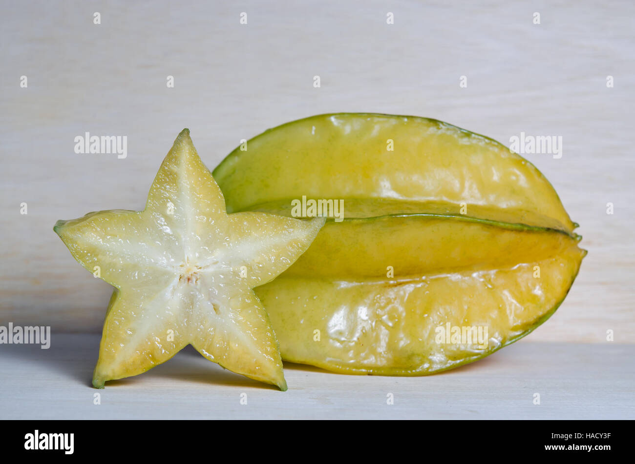Star apple fruit (Also known as Carambola, starfruit, Averrhoa apple ...