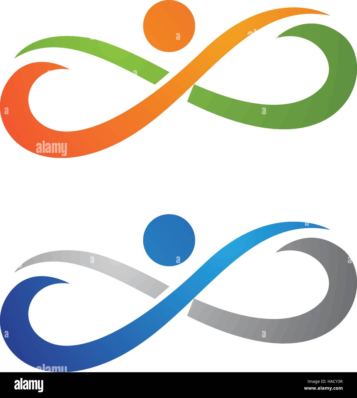 Infinity Design Infinity logo Vector Logo template Stock Vector Image ...