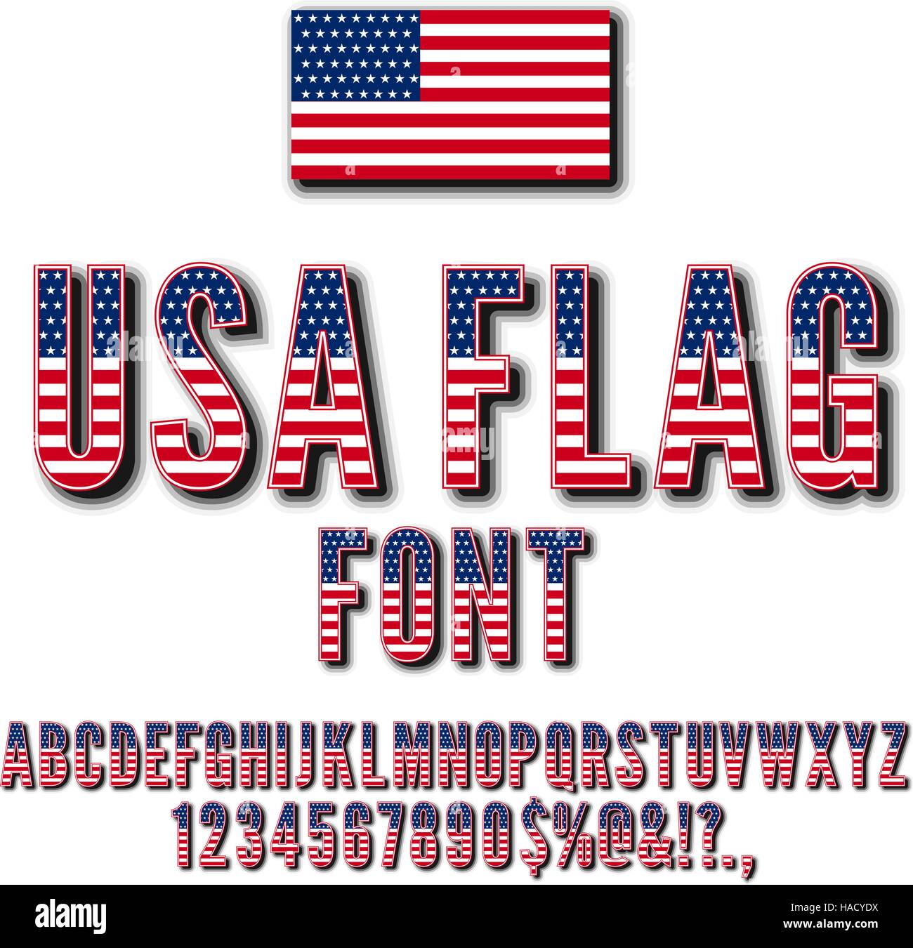 Usa Font High Resolution Stock Photography and Images - Alamy