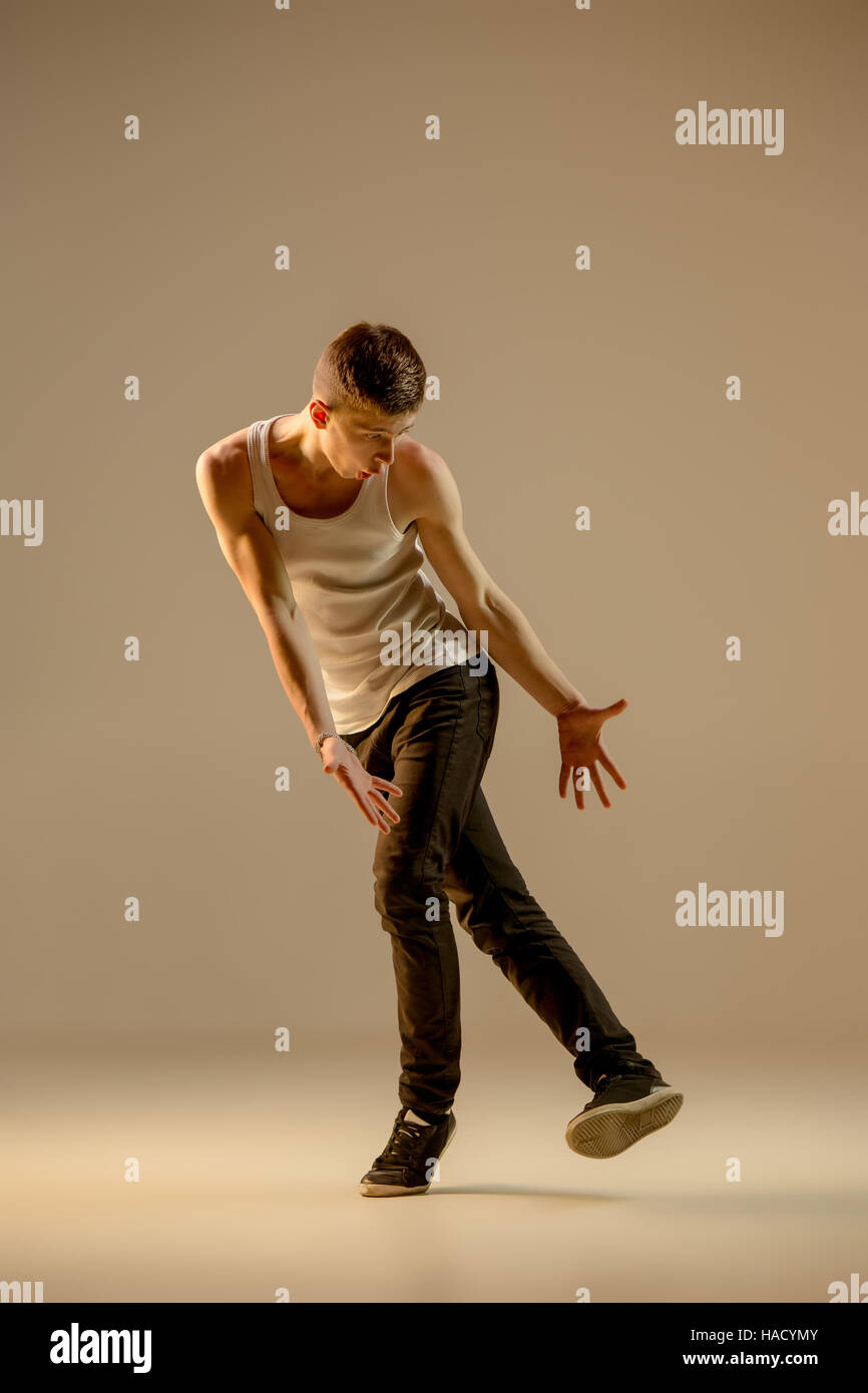 The women dancing hip hop choreography Stock Photo - Alamy