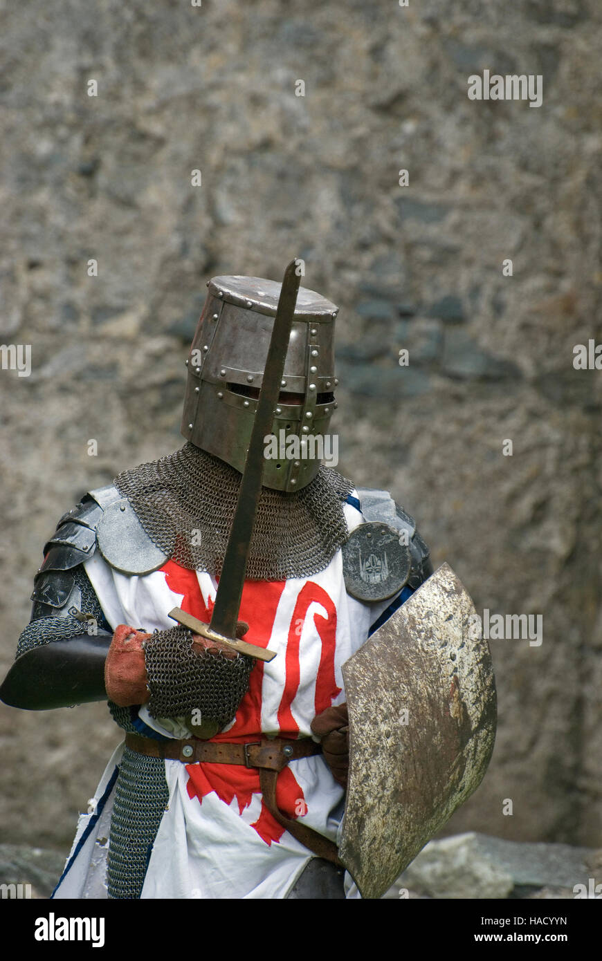 Knight Sword Sword Tunic Fight High Resolution Stock Photography and ...