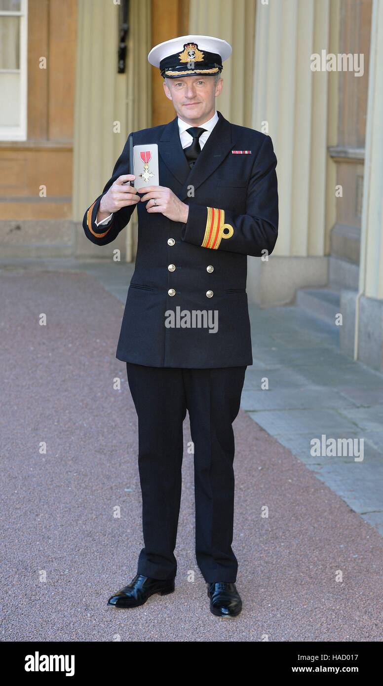 Surgeon Commander Matthew Turner has been awarded an OBE, for Services ...