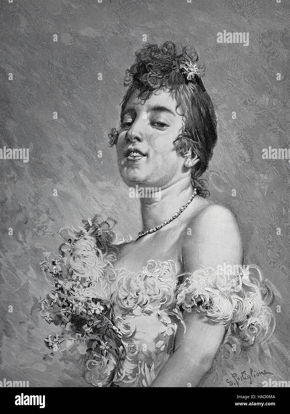 1880 Portrait Woman High Resolution Stock Photography and Images - Alamy