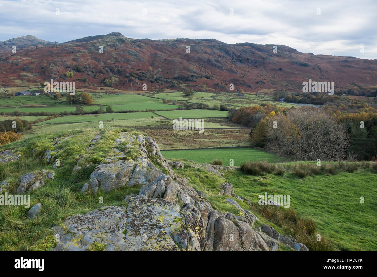Duddon Valley, Dunnerdale near Ulpha in the Lake District Stock Photo ...