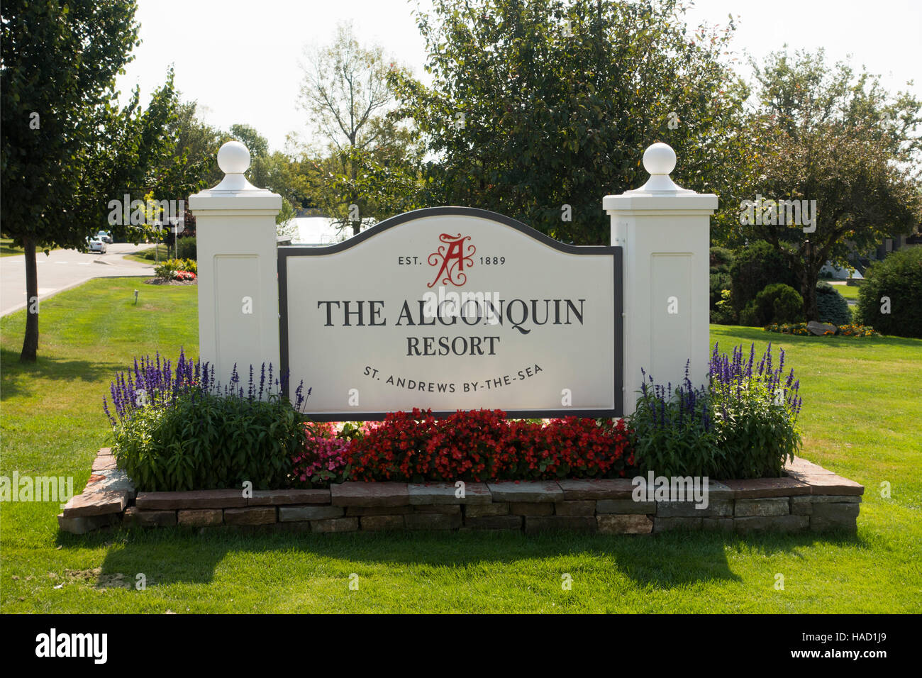 Algonquin resort St. Andrews by the sea New Brunswick Canada Stock ...