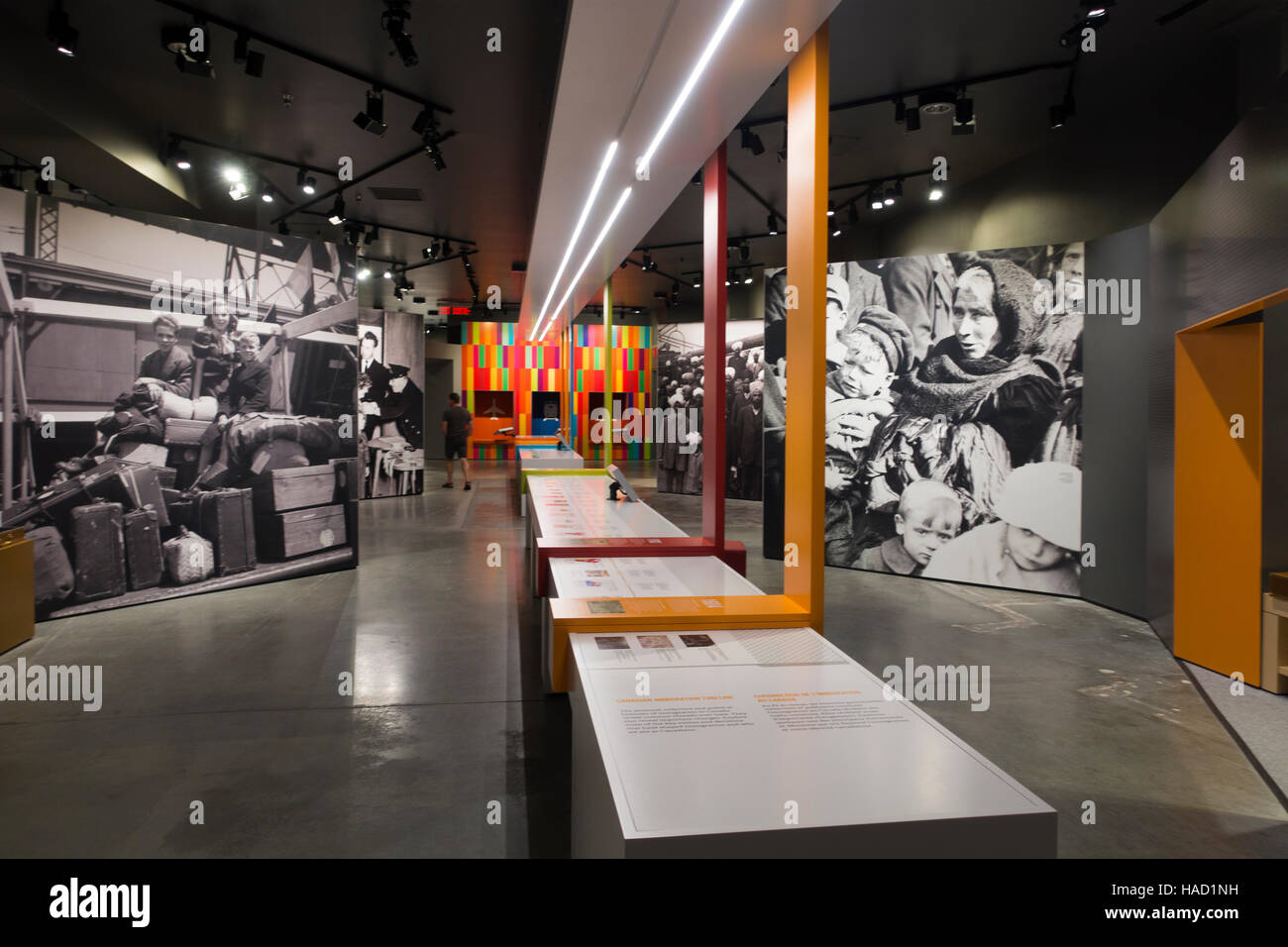 Canadian Museum of Immigration at Pier 21 Halifax Nova Scotia Stock ...