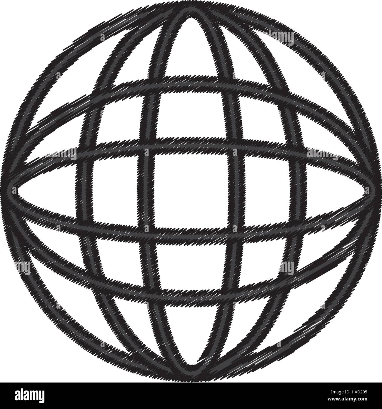 global sphere symbol Stock Vector Image & Art - Alamy