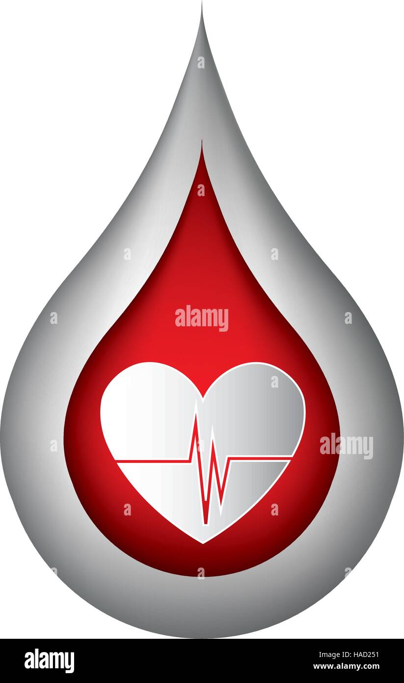 heart cardio isolated icon vector illustration design Stock Vector ...