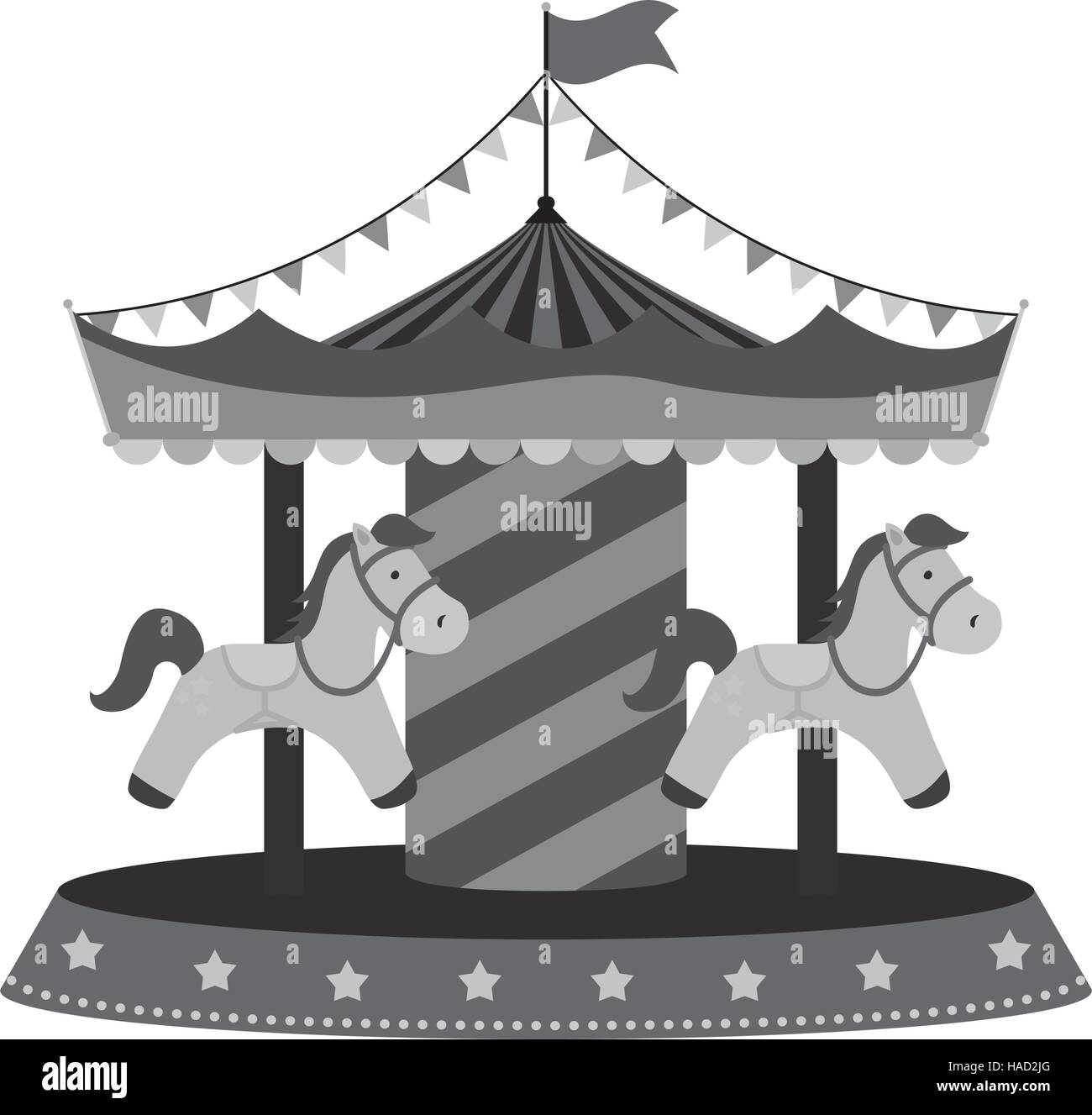 Carrousel circus festival Stock Vector Image & Art - Alamy