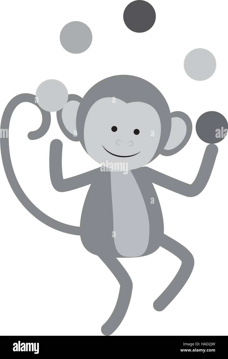 Monkey balls Stock Vector Images - Alamy