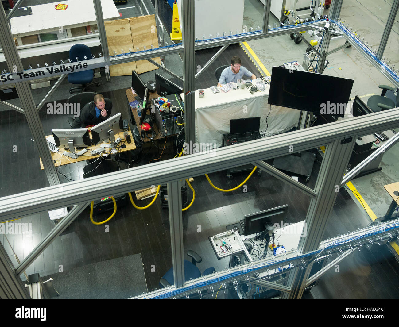 Tourists visiting The Lyndon B. Johnson Space Center (JSC) is the ...