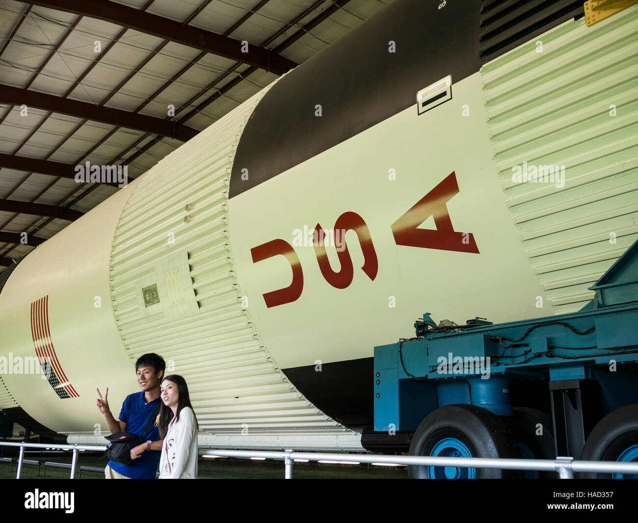 Tourists visiting The Lyndon B. Johnson Space Center (JSC) is the ...
