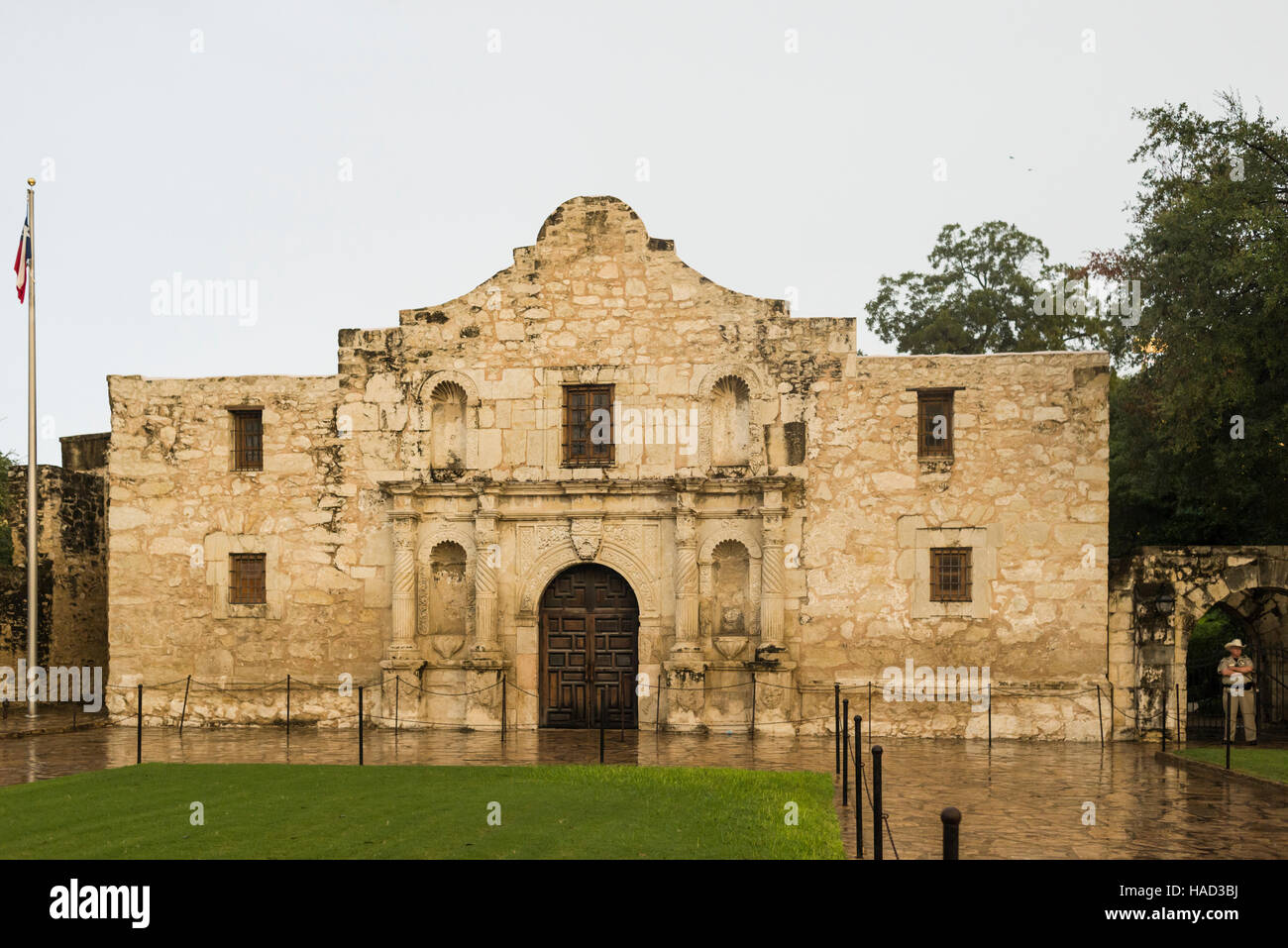 The Alamo Mission in San Antonio, commonly called the Alamo and ...