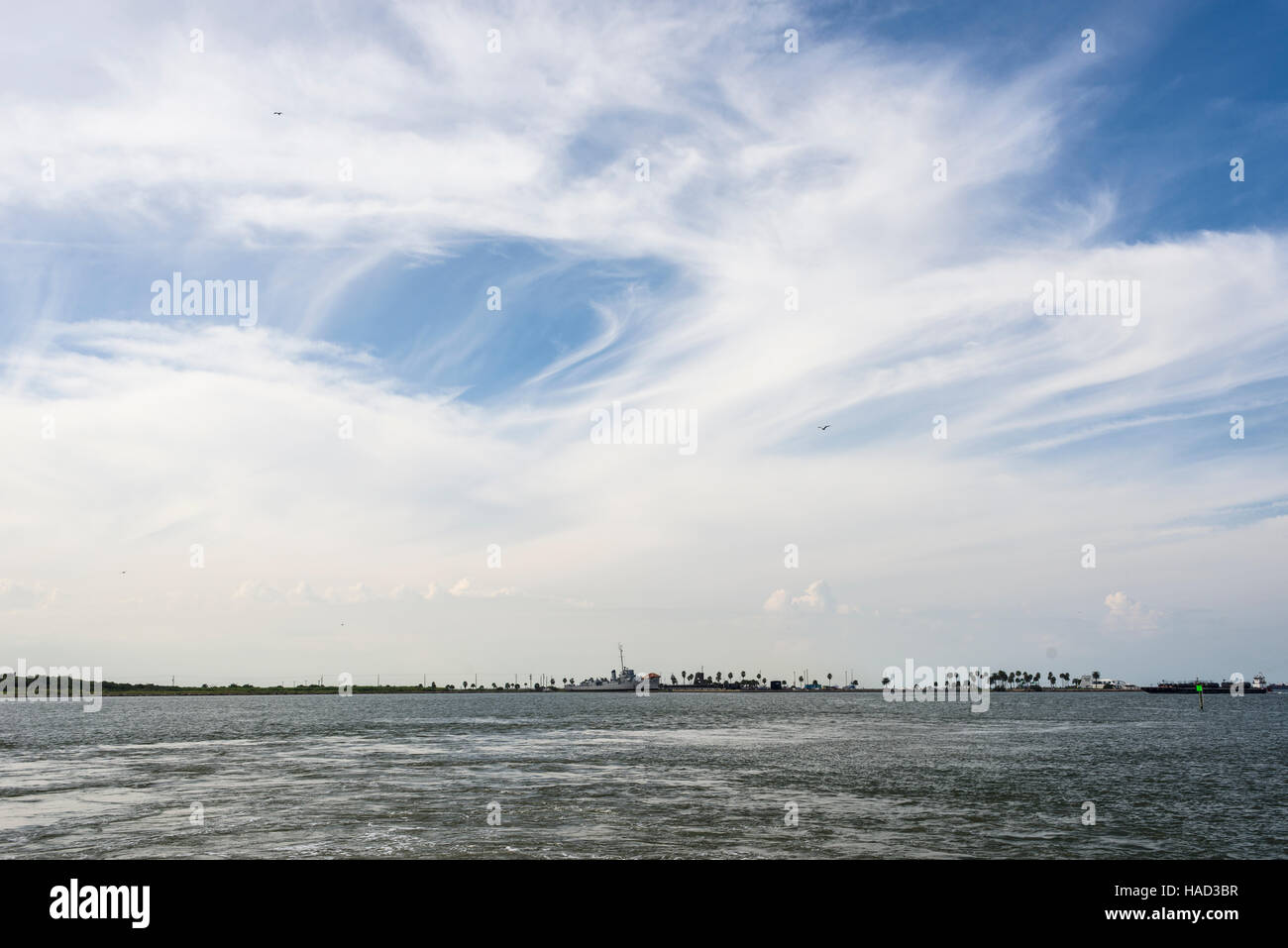 The Galveston-Port Bolivar ferry takes travelers on SH 87 between ...