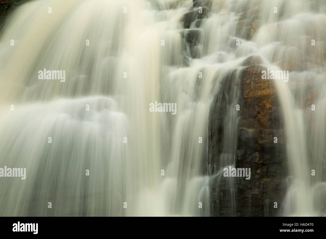 Hawk Falls along Hawk Falls Trail, Hickory Run State Park, Pennsylvania ...