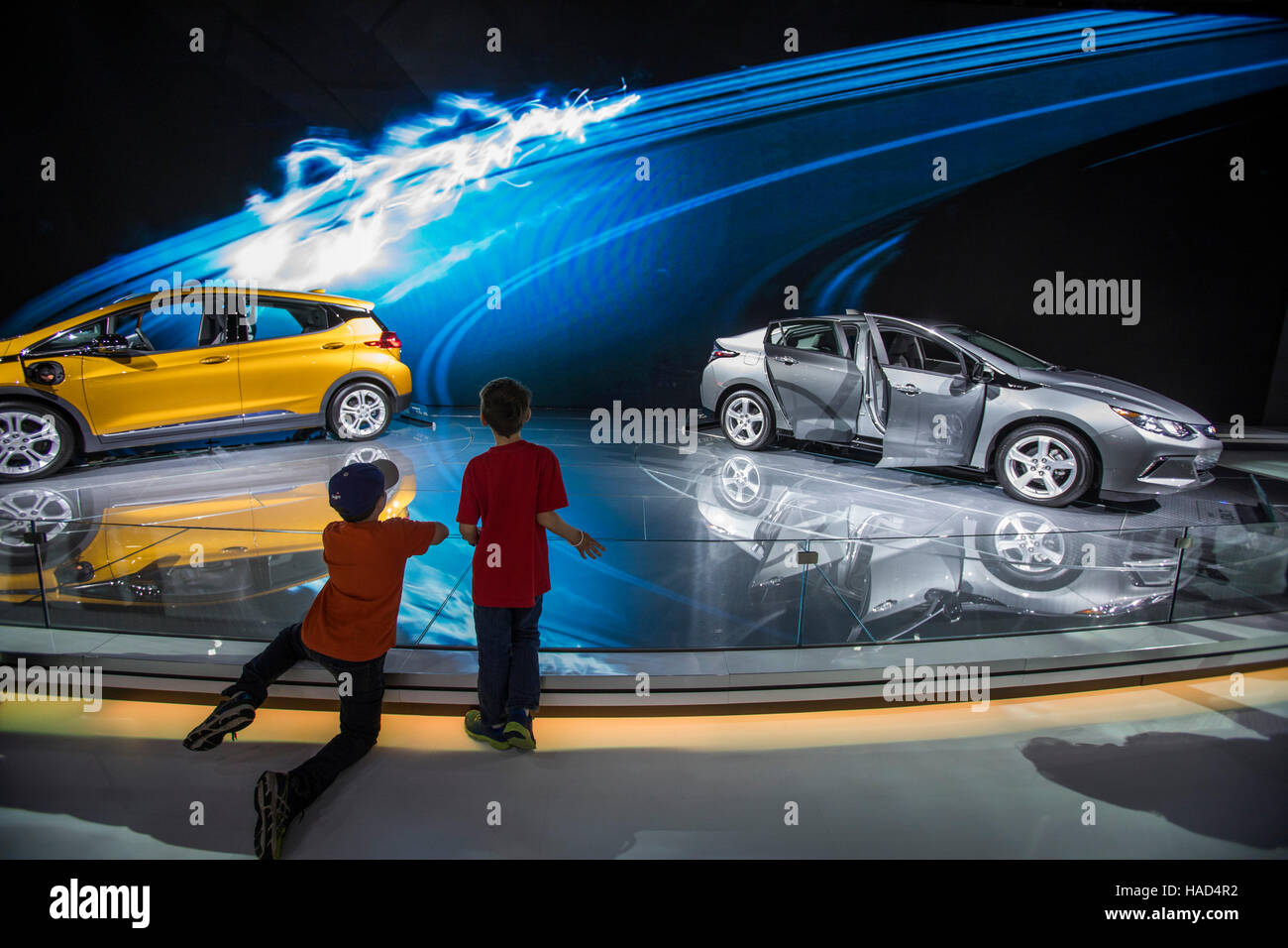 2016 los angeles car show electric car hi-res stock photography and ...