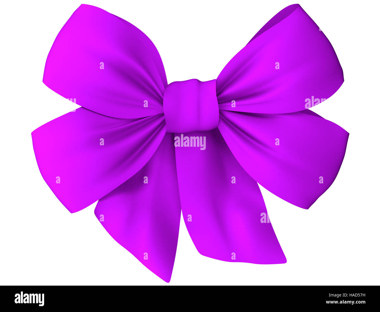 Purple Bow Clipart