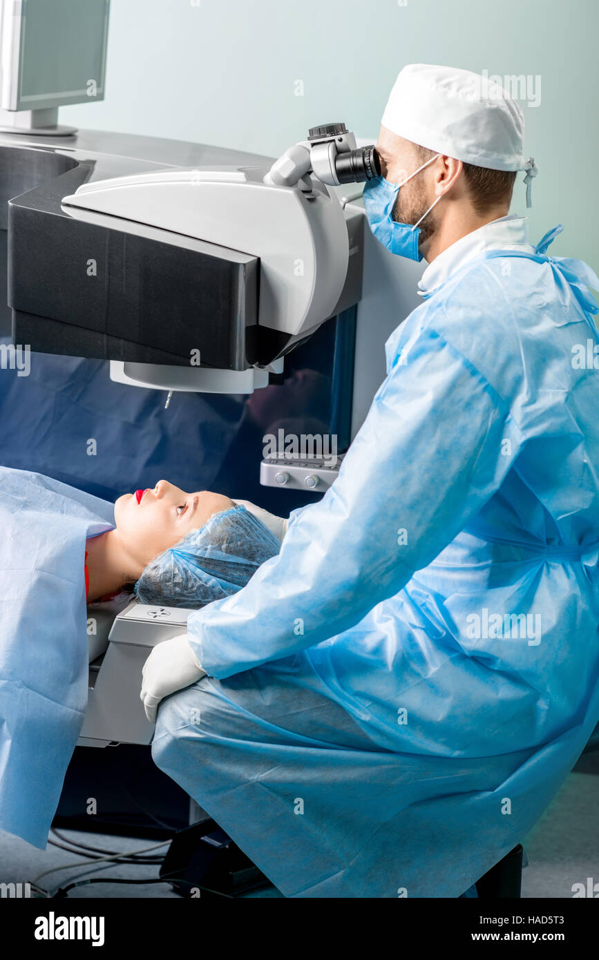 Laser vision correction Stock Photo - Alamy Laser vision correction Stock Photo - Alamy
